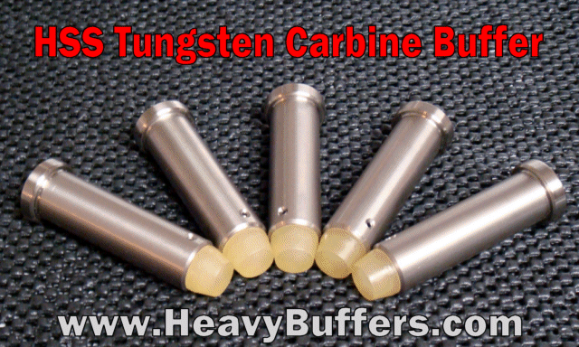 HSS Tungsten Buffer - For all AR15 Carbines - AR15.COM